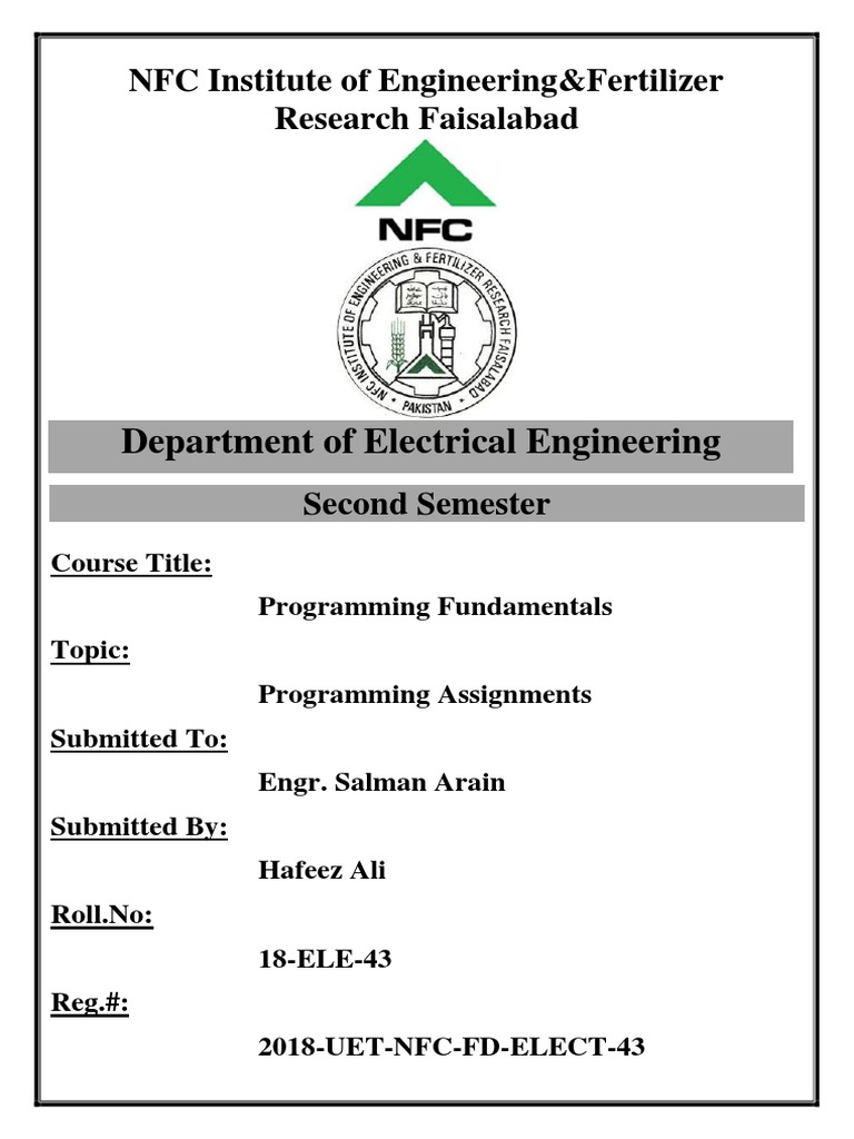 Assignment 1 Pdf Inputoutput Computer Programming