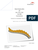 AZ 19-700 - ArcelorMittal - Steel Sheet Piles | PDF