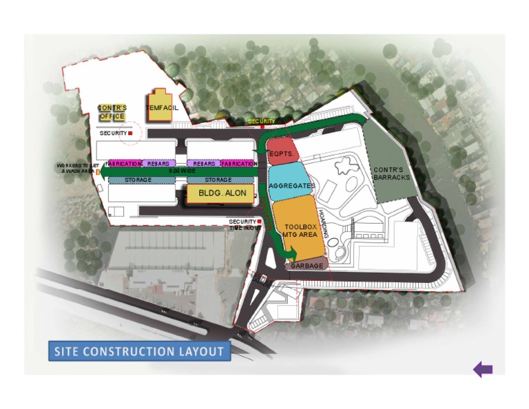 Panglao Oasis Construction Layout | PDF