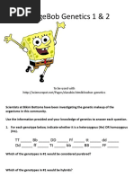 Video Recap of Alleles and Genes by Amoeba Sisters | PDF | Genotype ...