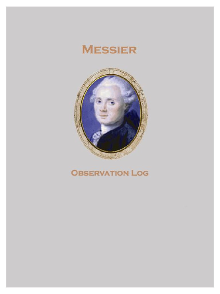 Messier Log Book | PDF | Nebula | Stars