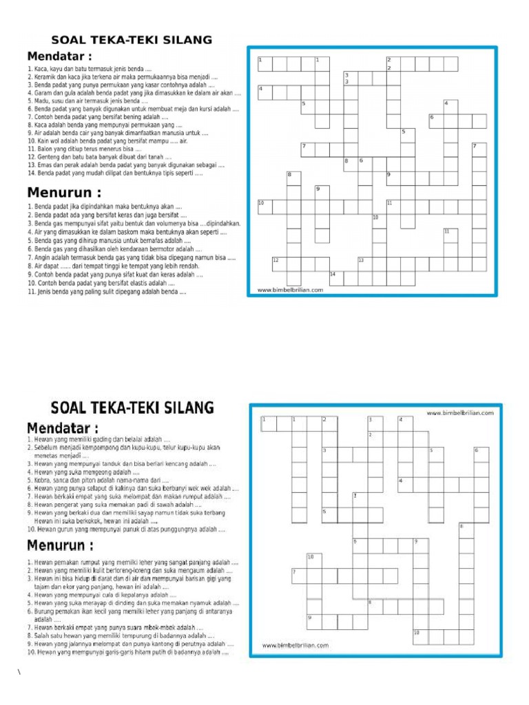 Soal Tts SD Kelas 3 | PDF