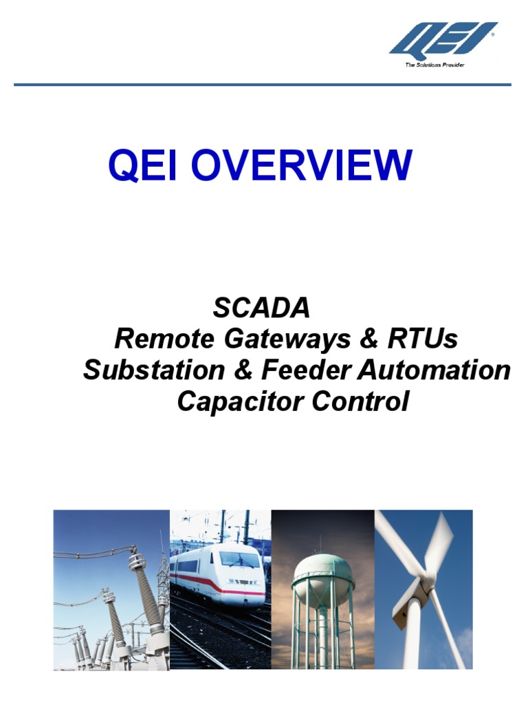 QEI Company Overview | PDF | Scada | Electrical Substation