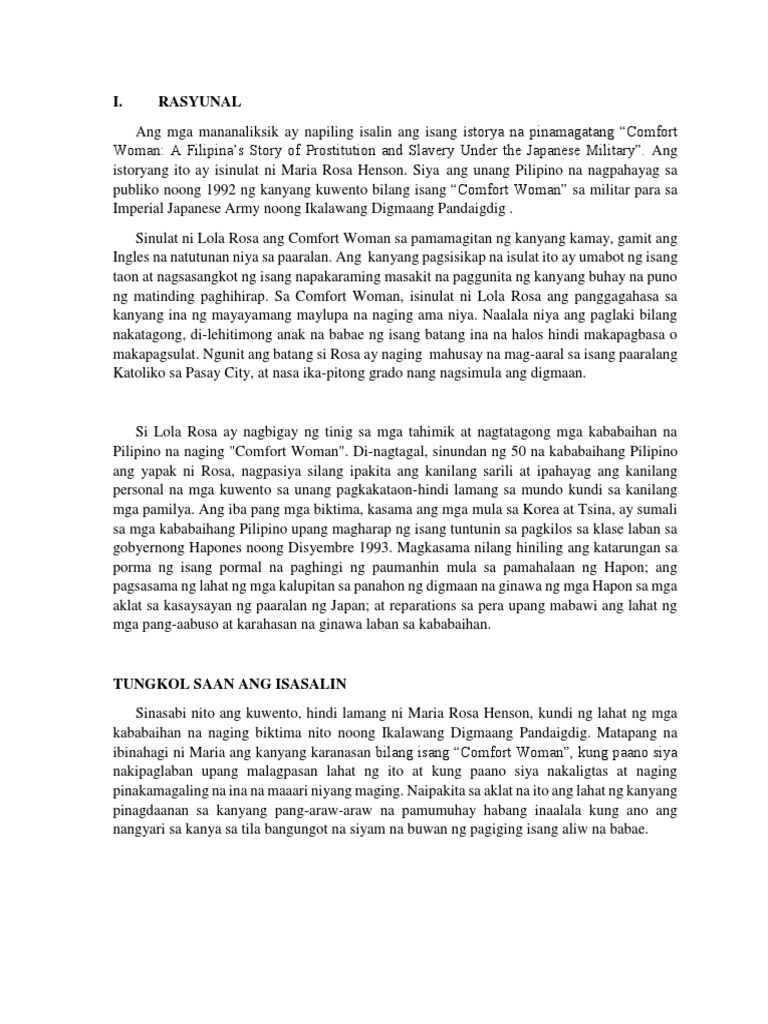 Filipino Proposal | PDF