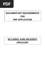 BJMP Applicants Personal Profile Form | PDF | Computer File | Information