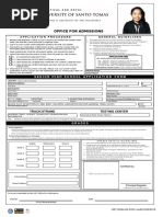 (Bucet) : Application Form Bicol University College Entrance Test | PDF ...