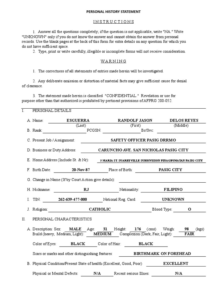 PHS For Philippine Coast Guard Auxillary | PDF | Credit | Finance ...