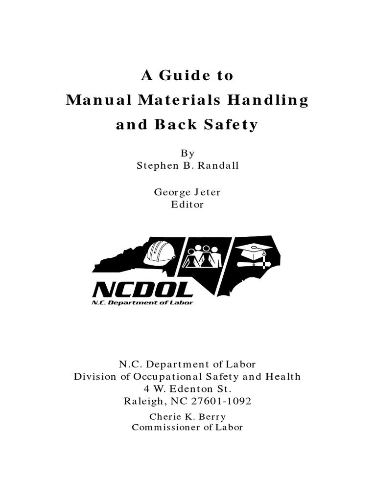 Manual Materials Handling & Back Safety Guide | PDF | Occupational ...