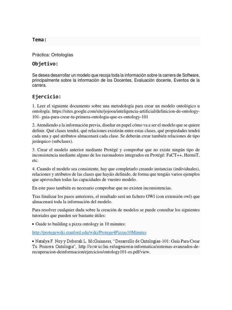 Protege Práctica | PDF