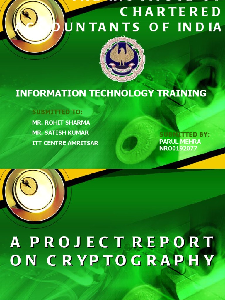 Itt Project | PDF | Cryptography | Key (Cryptography)