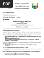 Deped Quality Policy Statement | PDF