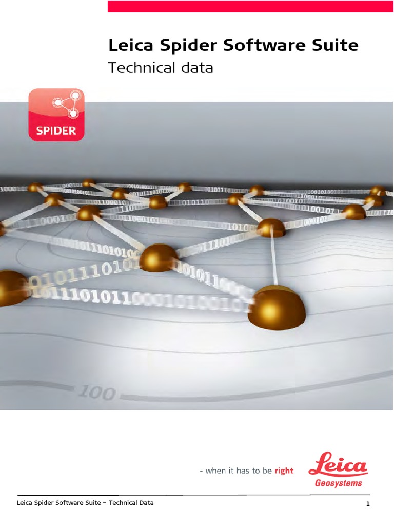 Leica Spider Software Suite | PDF | Computer Network | Modem
