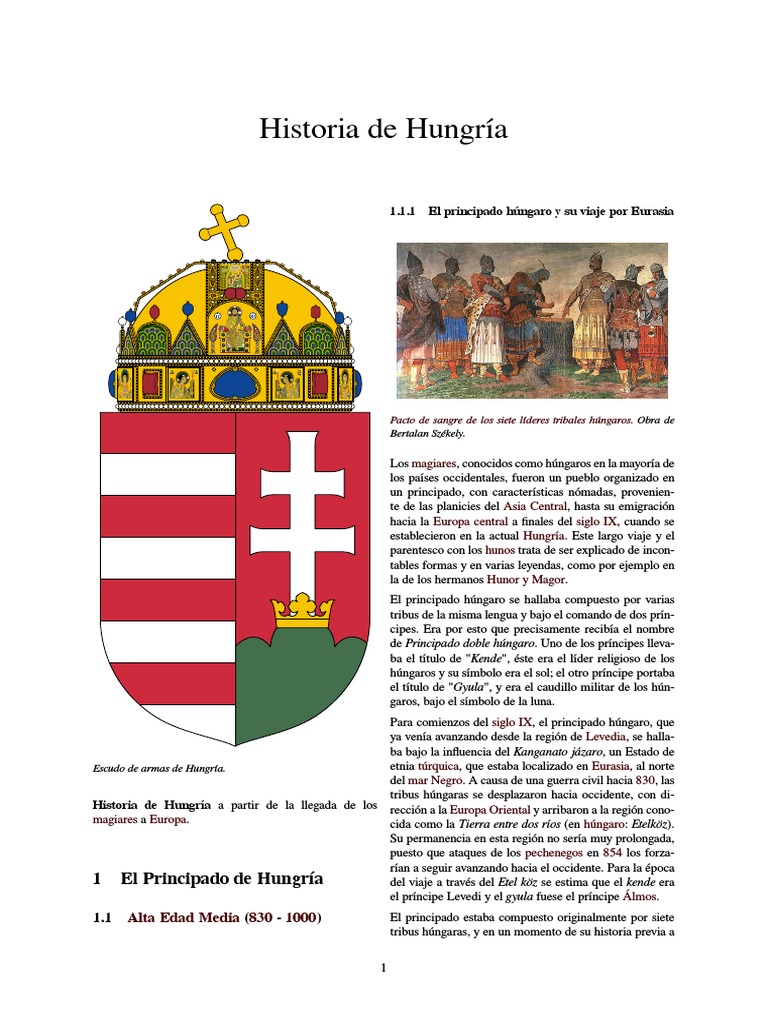 Historia de Hungria | PDF | Hungría
