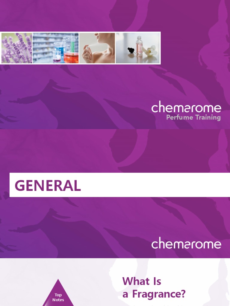 Perfumery Presentation Chemarome | PDF | Perfume | Nature