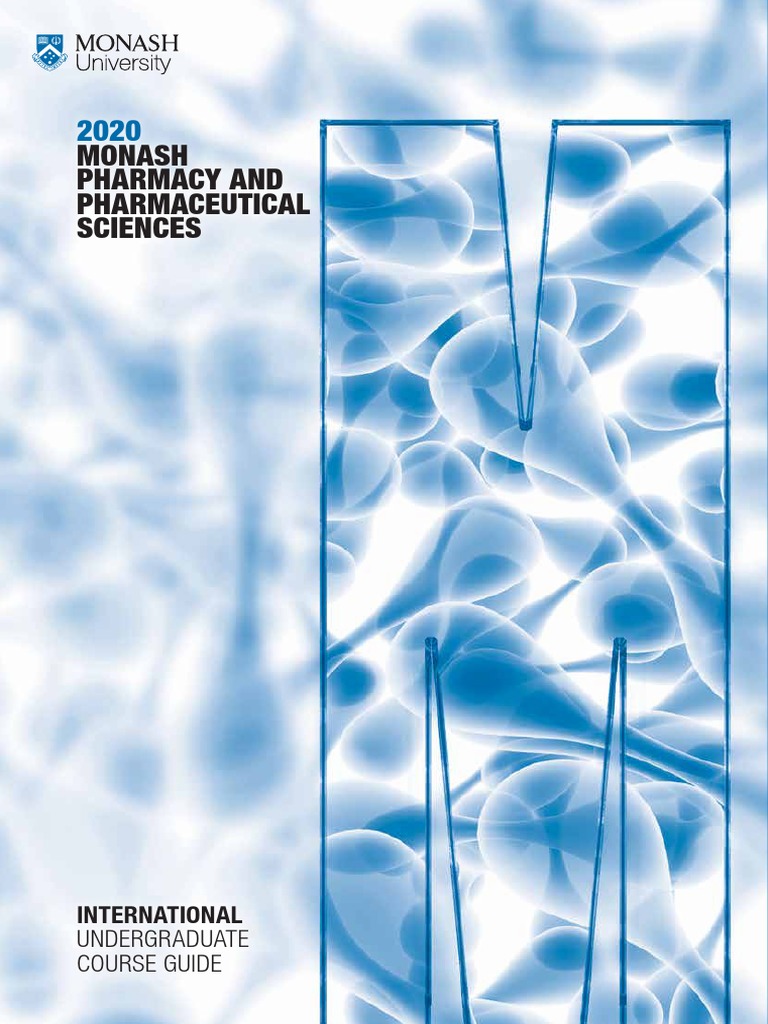 2020 Monash Pharmacy Admissions Guide | PDF | Pharmacy | Pharmacist