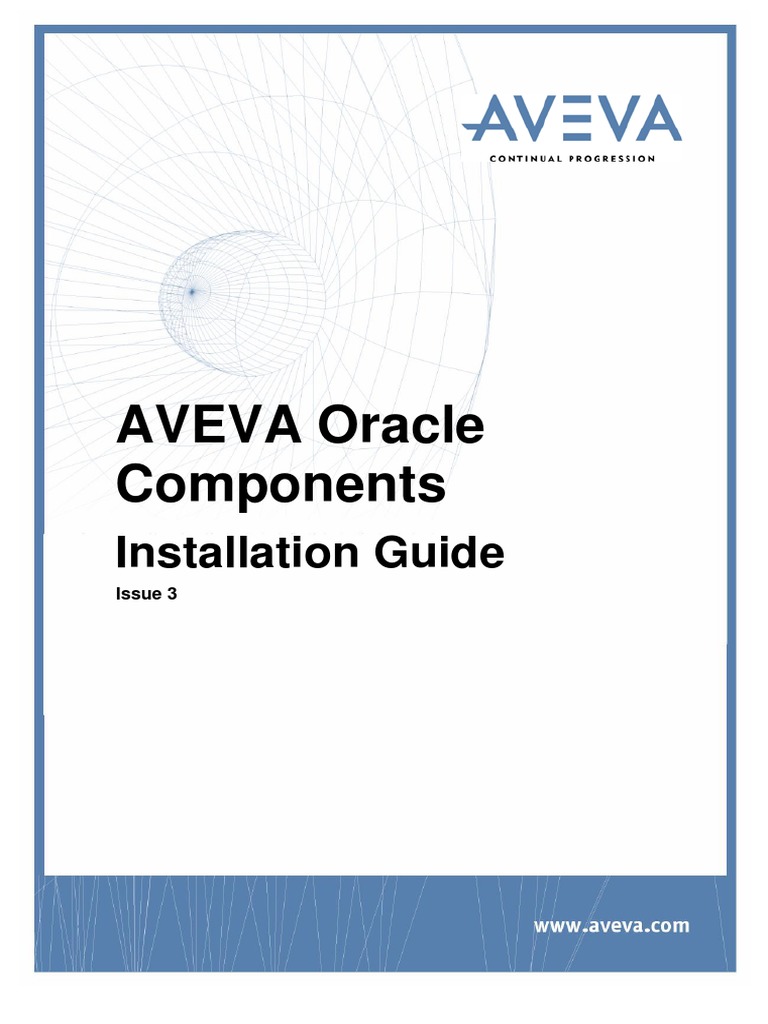 Aveva Oracle Components Installation Guide Pdf Oracle Database 64 Bit Computing