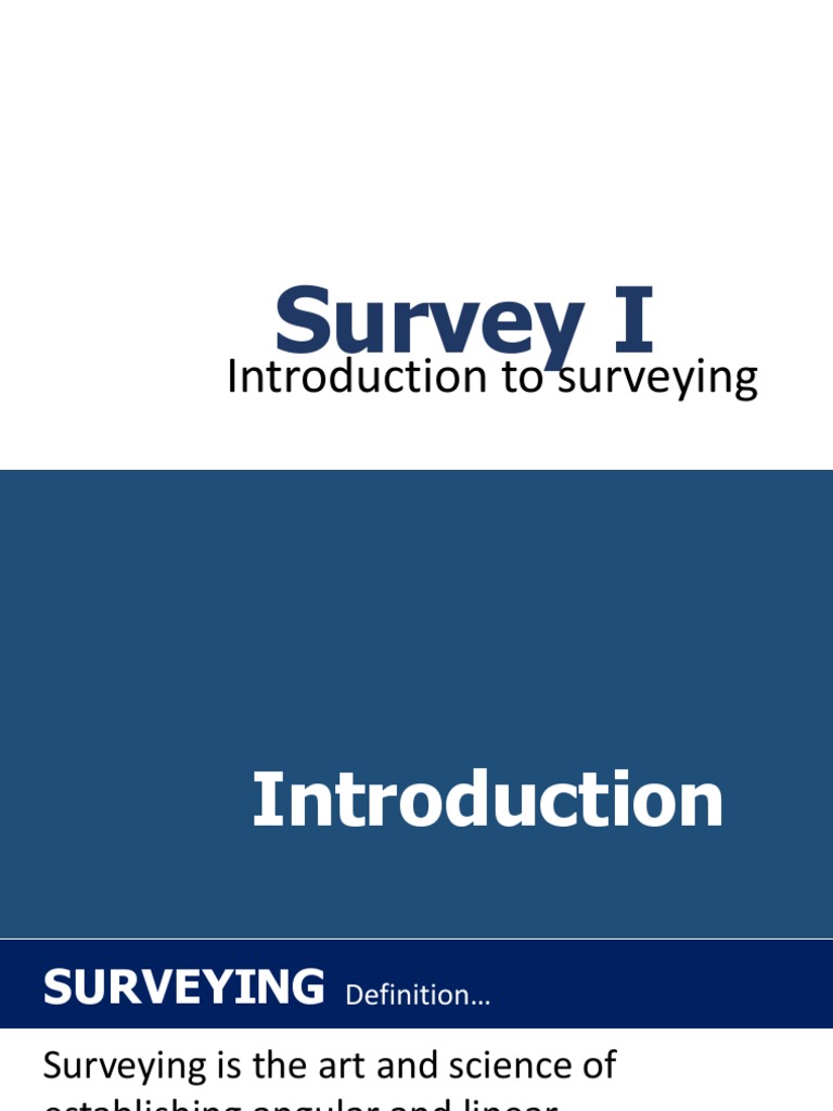Elementary Surveying | PDF | Errors And Residuals | Surveying