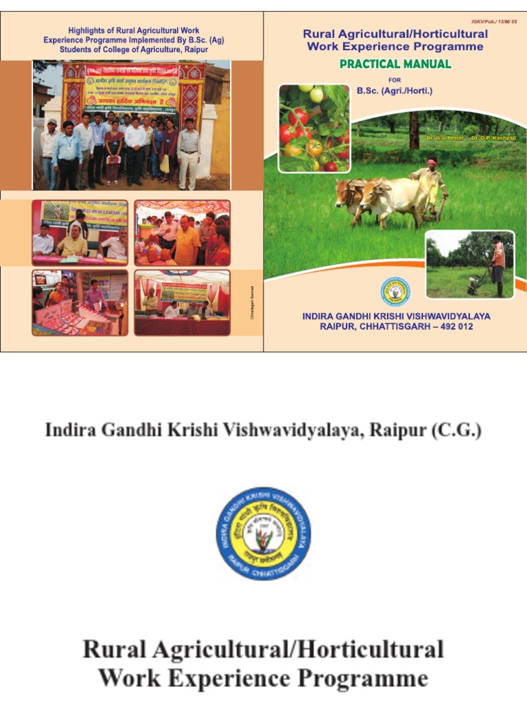 RAWE RHWE Manual PDF | PDF | Agriculture | Vegetables