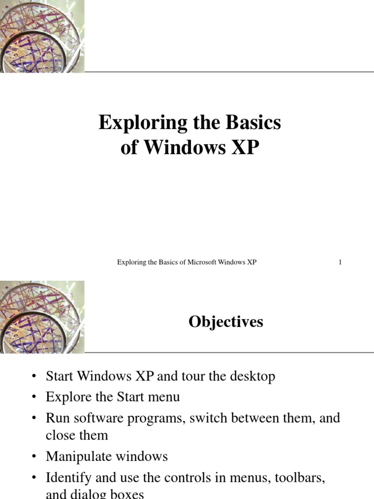 100 Notes 2 XP | PDF | Microsoft Windows | Computer Architecture
