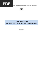 PSI 2011-12 Code of Ethics | PDF