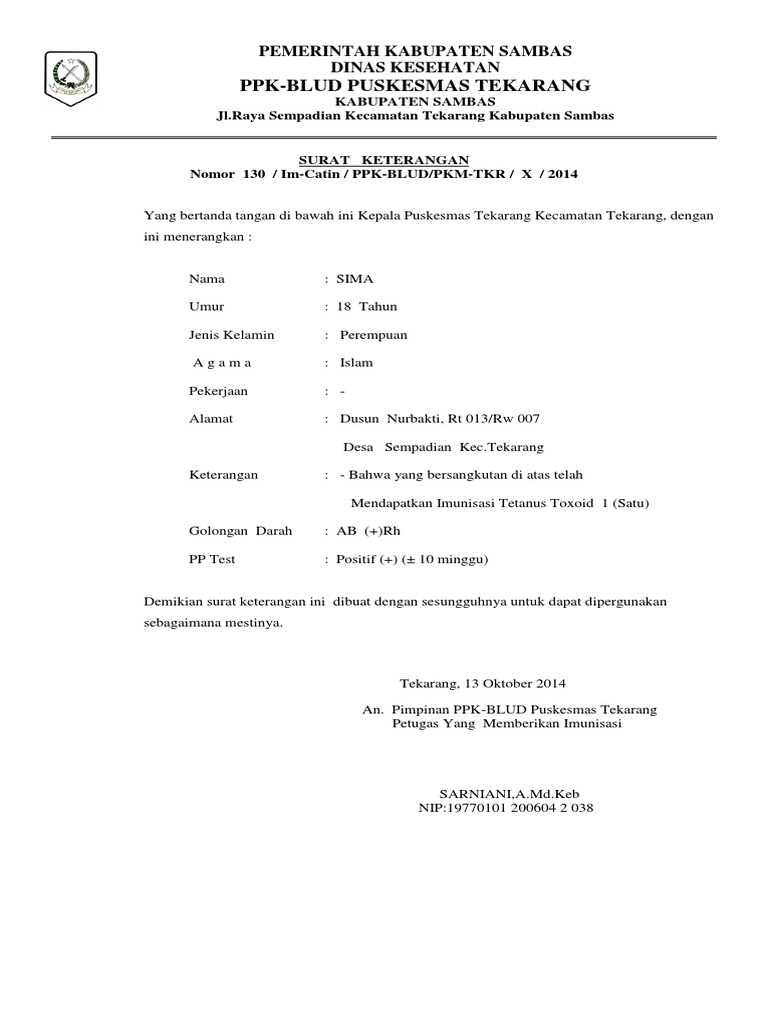 Format Catin | PDF