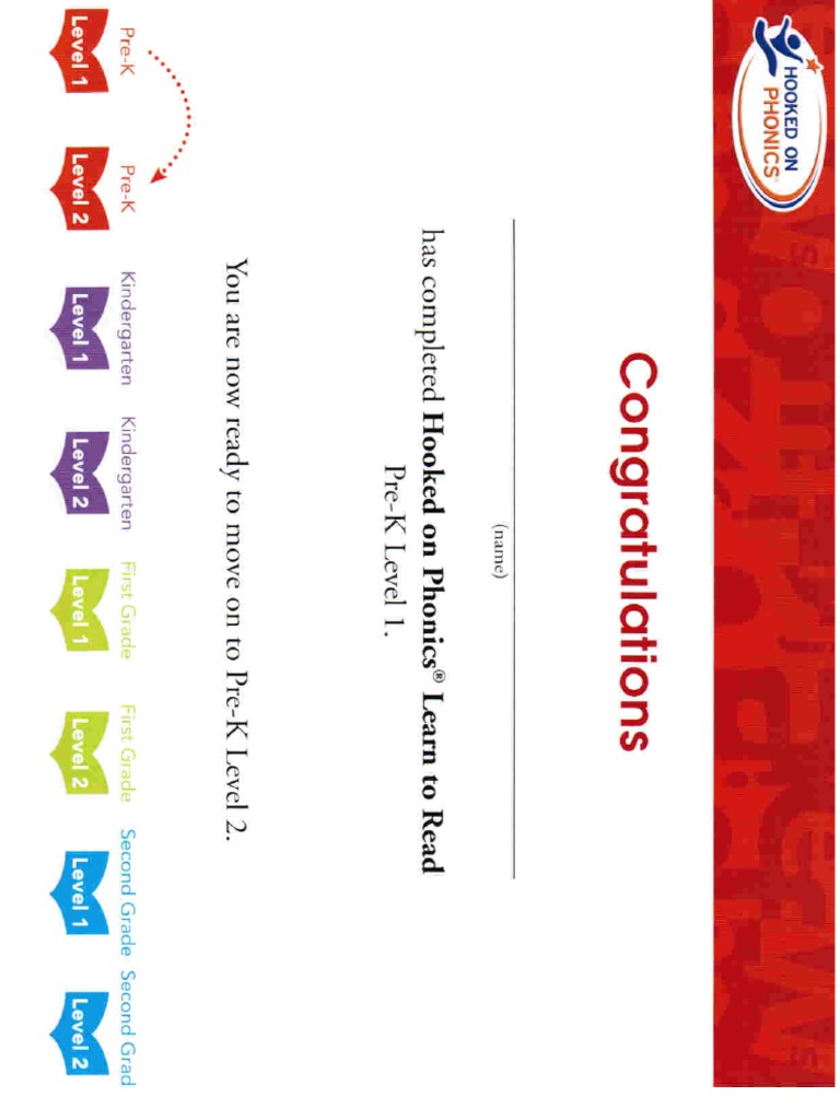 Pre-K Level 1 Workbook Even Pages PDF | PDF