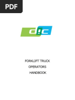 Forklift Driver Card and Certificate Template | PDF | Forklift | Truck