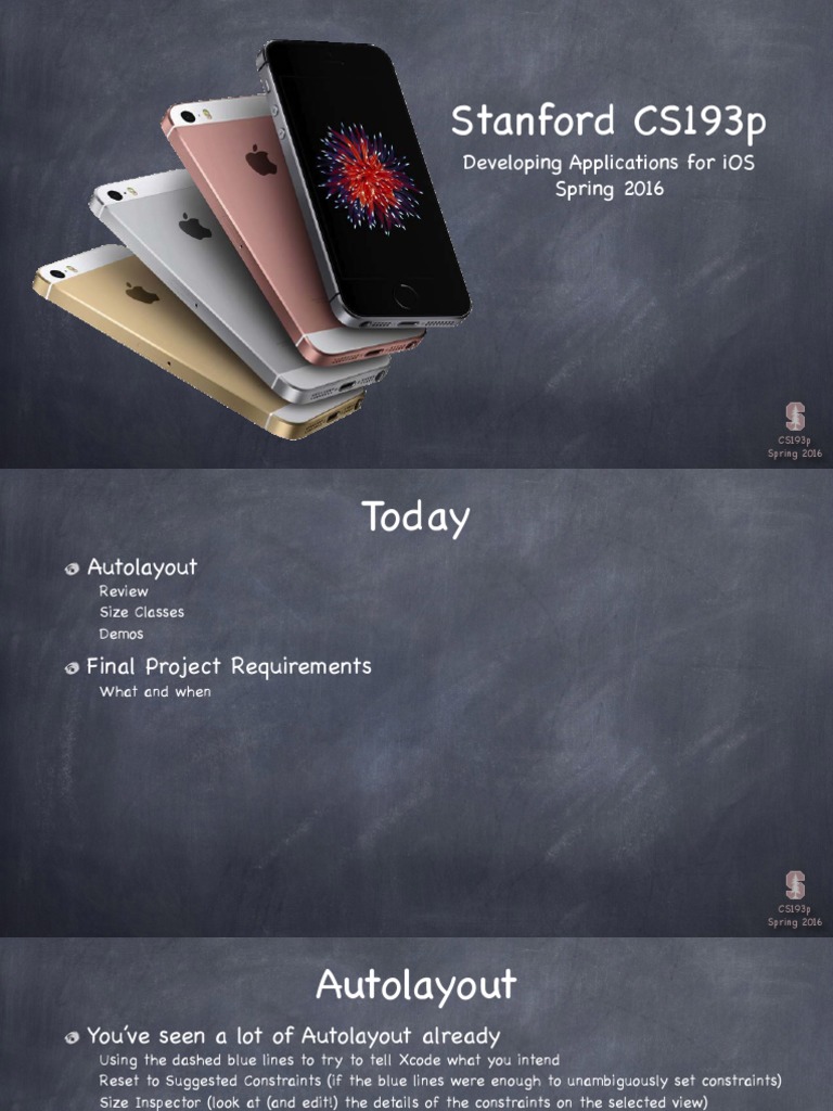iOS-Tutorial-Lecture 12 Slides | PDF | Screenshot | Ios