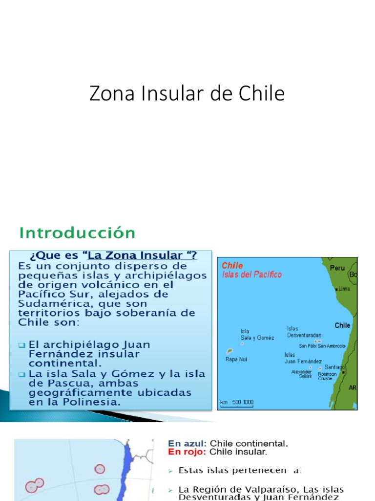 Zona Insular de Chile | PDF