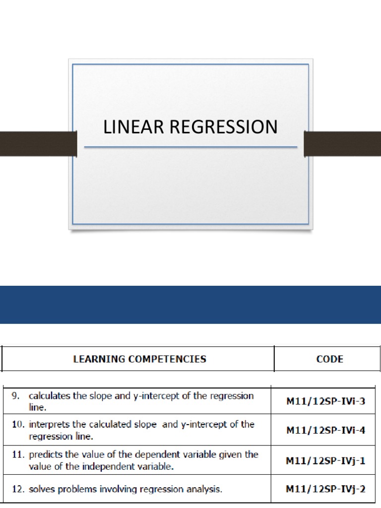 @regression | PDF | Regression Analysis | Correlation And Dependence