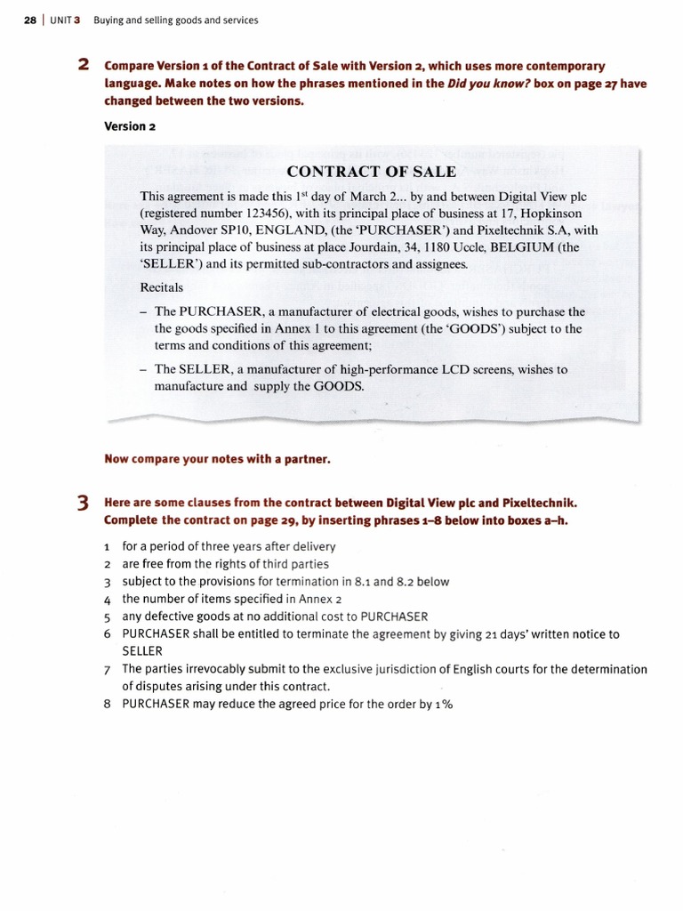 Contract Exercise | PDF | Doctrine | Rules