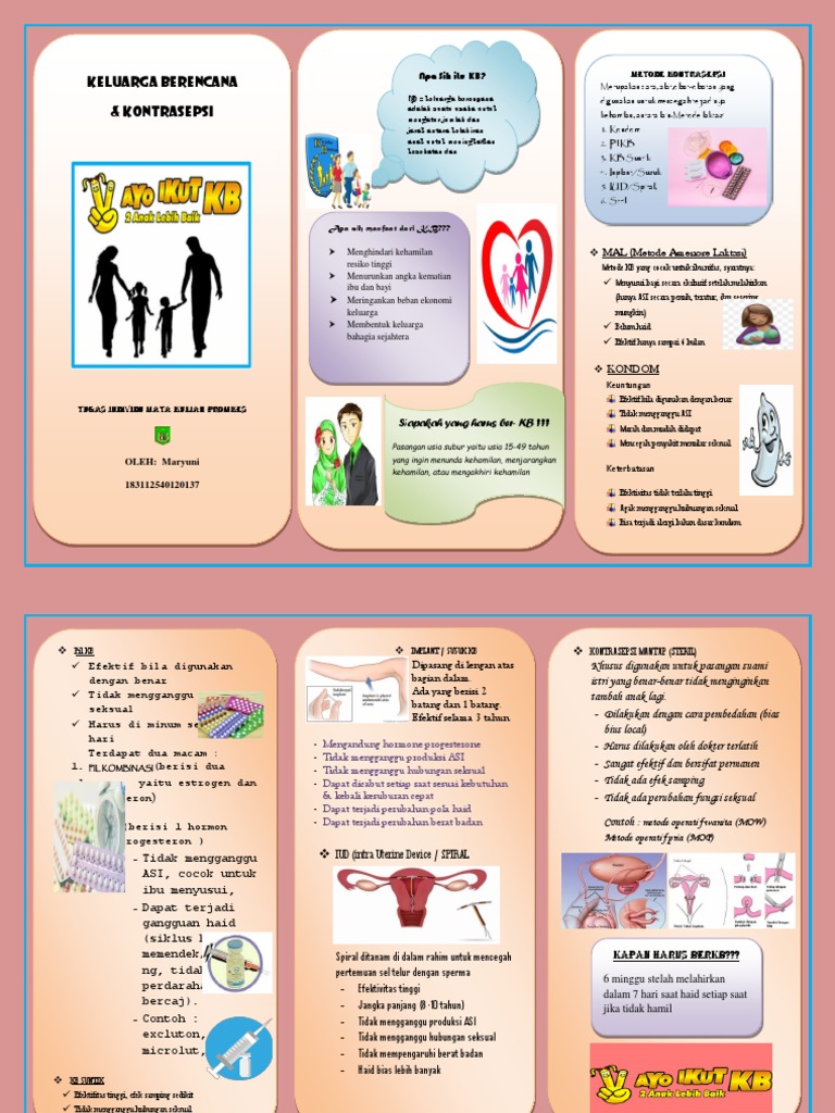 Tugas Pomkes Leaflet KB | PDF