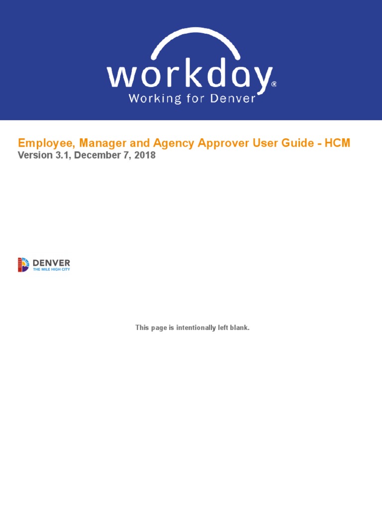 WorkdayHCM UserGuide PDF | PDF | Life Insurance | Icon (Computing)