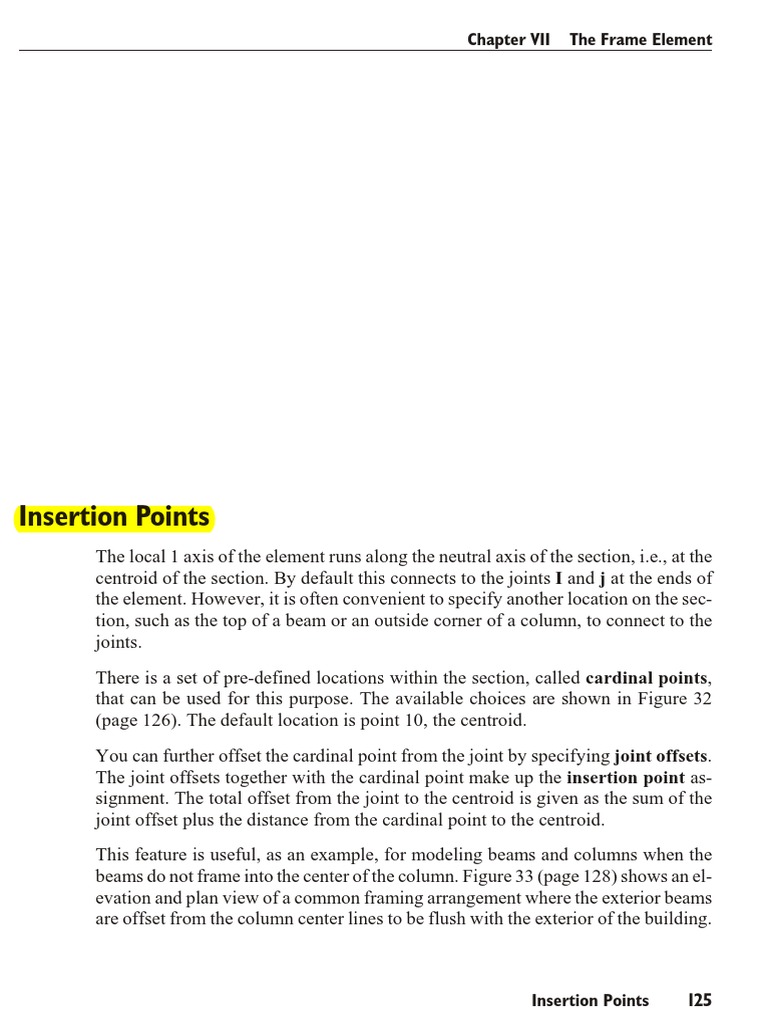 03 Frame Cardinal Points | PDF | Beam (Structure) | Column