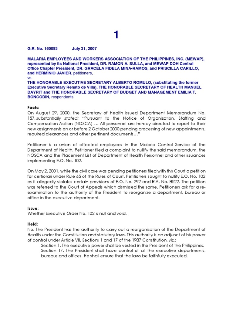 02 Digested Cases Administrative Law | Download Free PDF | Certiorari ...