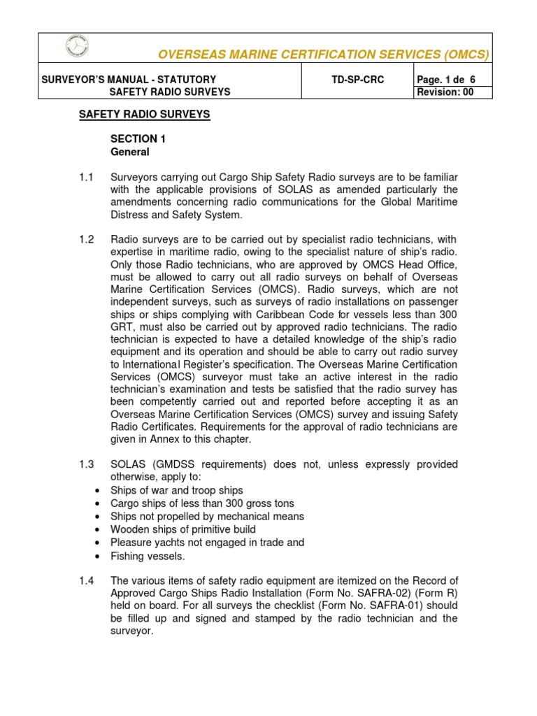 Radio Surveys | PDF | Water Transport | Telecommunications