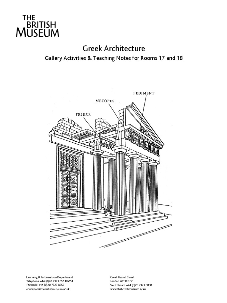 Exploring Greek Architecture Through Hands-On Activities and Close ...