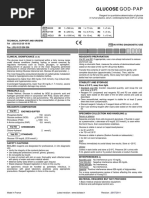Glucose (Mono Reagent) (GOD/POD Method) : For in Vitro Diagnostic Use ...