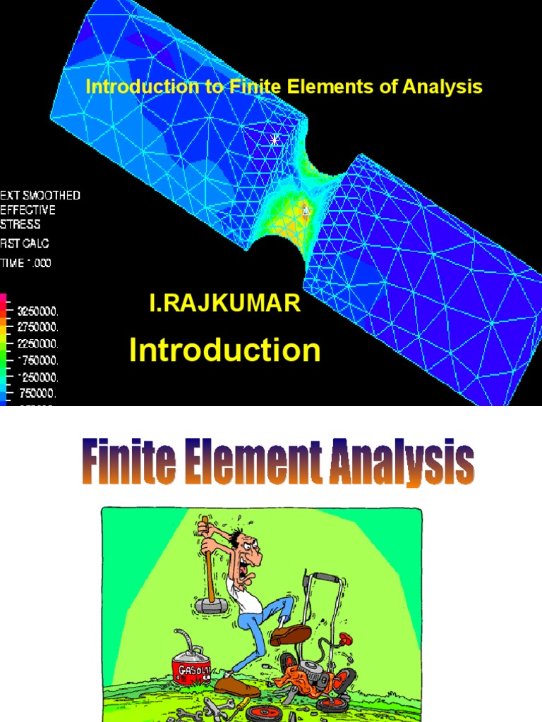 I.Rajkumar: Introduction To Finite Elements of Analysis | PDF | Finite ...