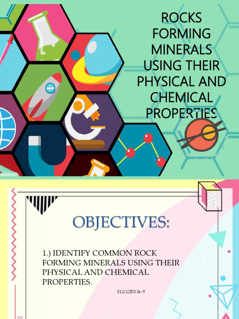 Rocks Forming Minerals Using Their Physical and Chemical Properties ...