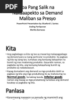 Batas NG Demand | PDF