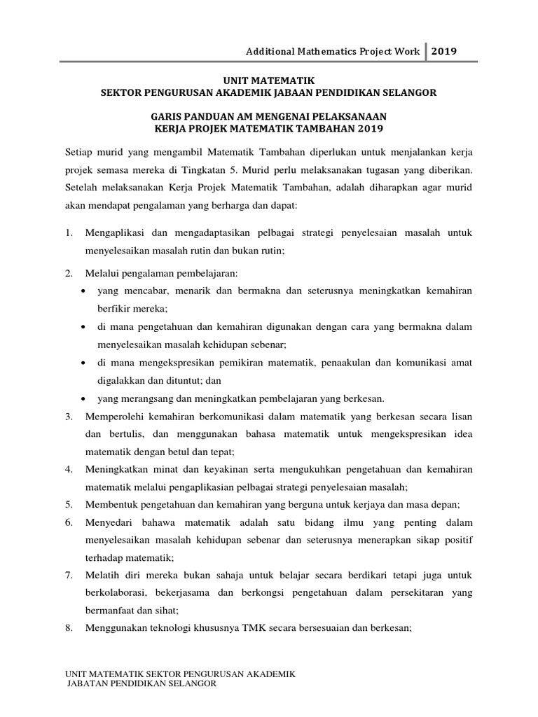 Add Maths Folio | PDF