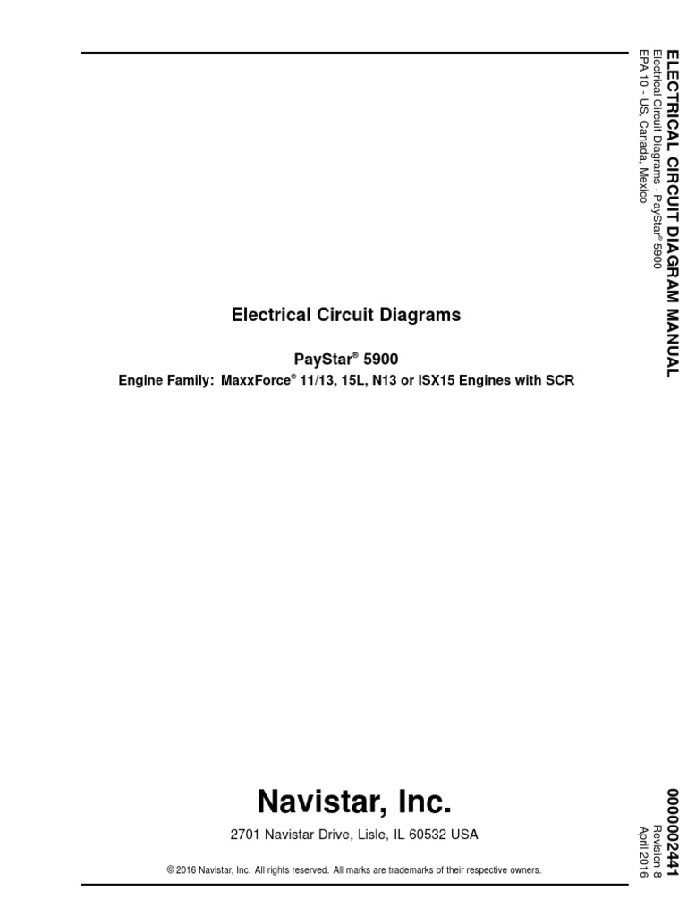 Navistar International Pay Star Wiring Diagrams PDF | PDF | Hvac | Car
