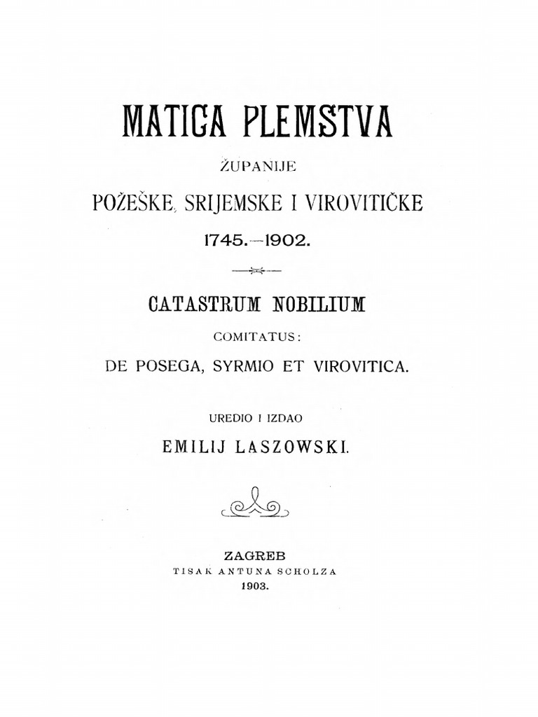 Plemstvo | PDF