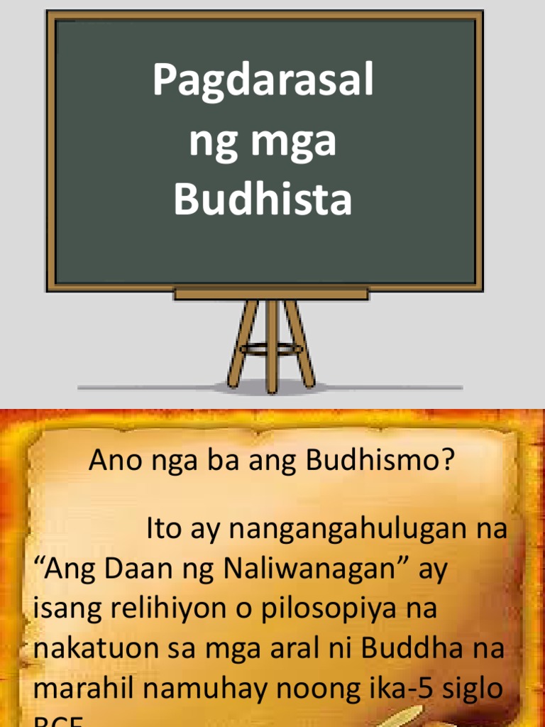 Pagdarasal NG Mga Budhista