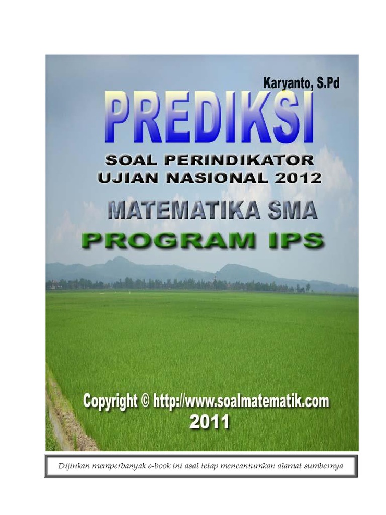 Kumpulan Soal Perindikator Un2012 IPS2 | PDF | Metode & Bahan Ajar