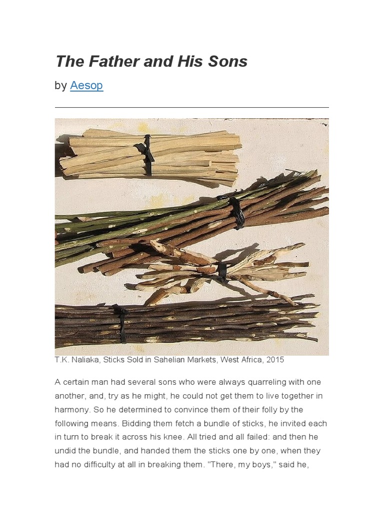 The Father and His Sons | PDF