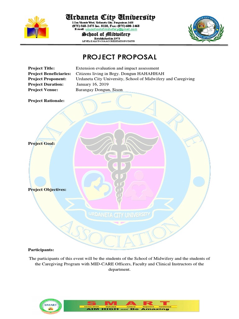 Urdaneta City University: Project Proposal | PDF | Health Care | Business