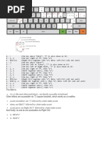 Keyboard Layout (Saw CFCR Fonts) | PDF