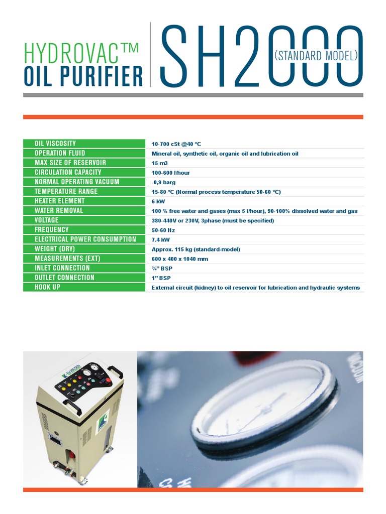 Datablad SH2000 PDF | PDF